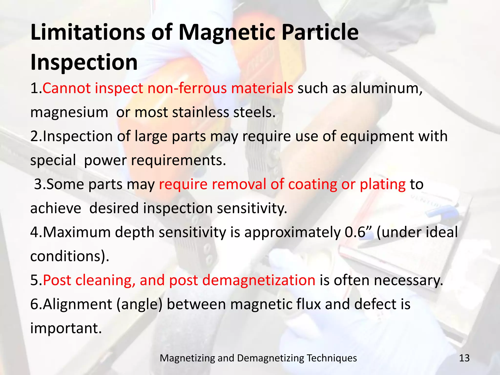 Magnetization and De-Magnetization Techniques | PDF