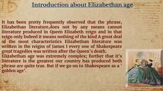 Difference between Elizabethan and Victorian age 105 | PPTX