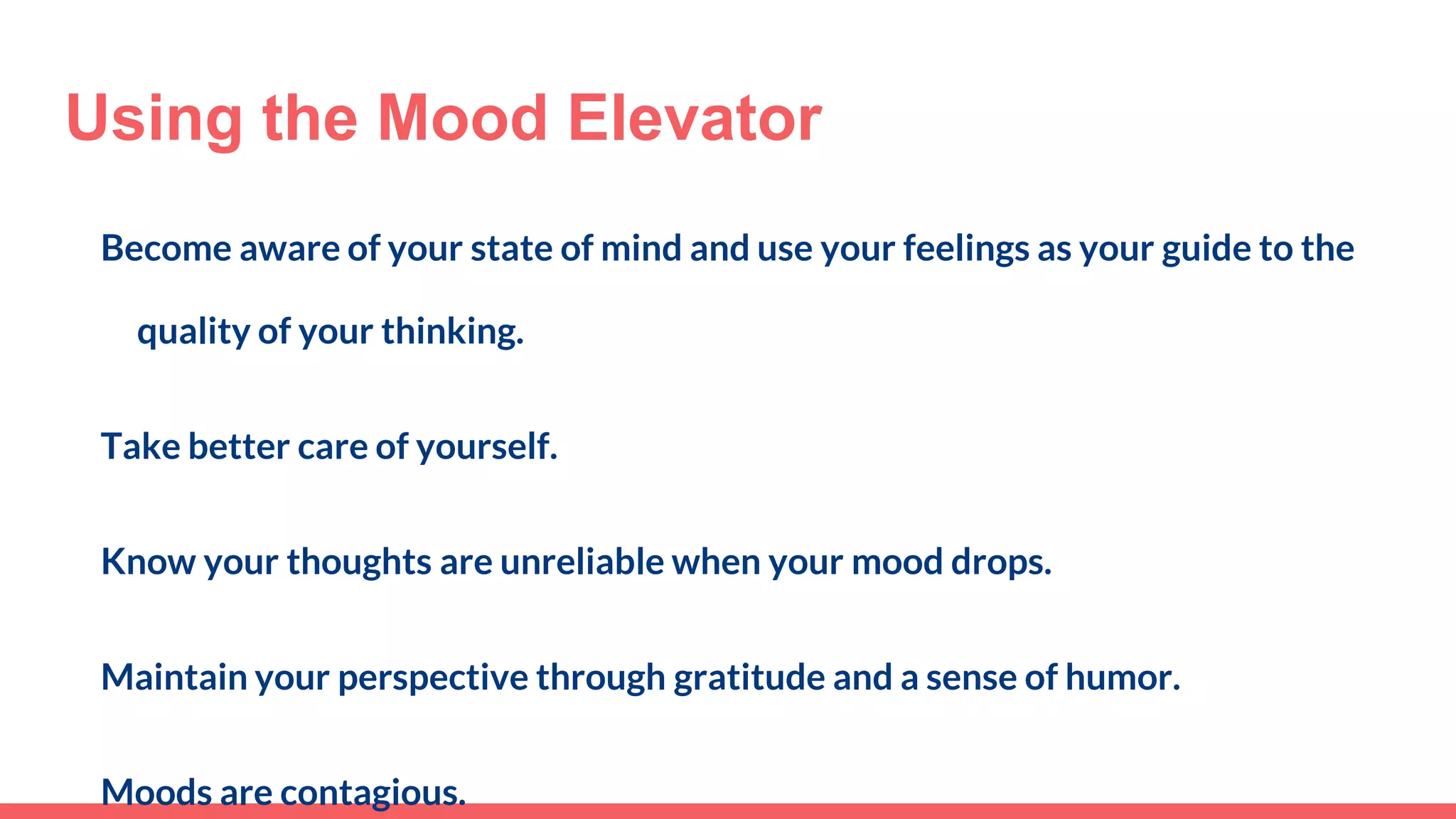 Mood Elevator - Talent Power Partners | PPTX