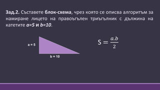 Zadachi blok-shema | PPT