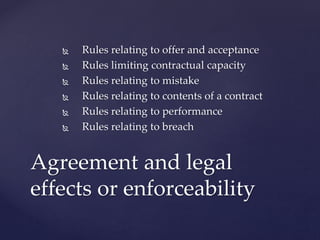 Introduction to Law of Contract | PPT