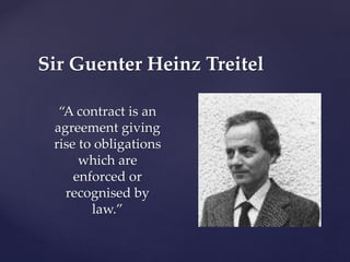 Introduction to Law of Contract | PPTX