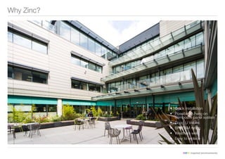Zinc Cladding adds to Sustainability at Imperial Tobacco HQ Bristol ...