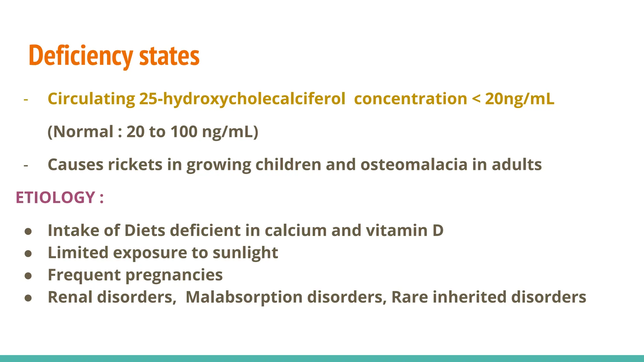Vitamin D - sources, receptors, functions, deficiency, toxicity | PPTX