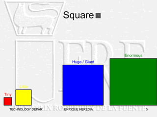 Shapes And Sizes | PPS
