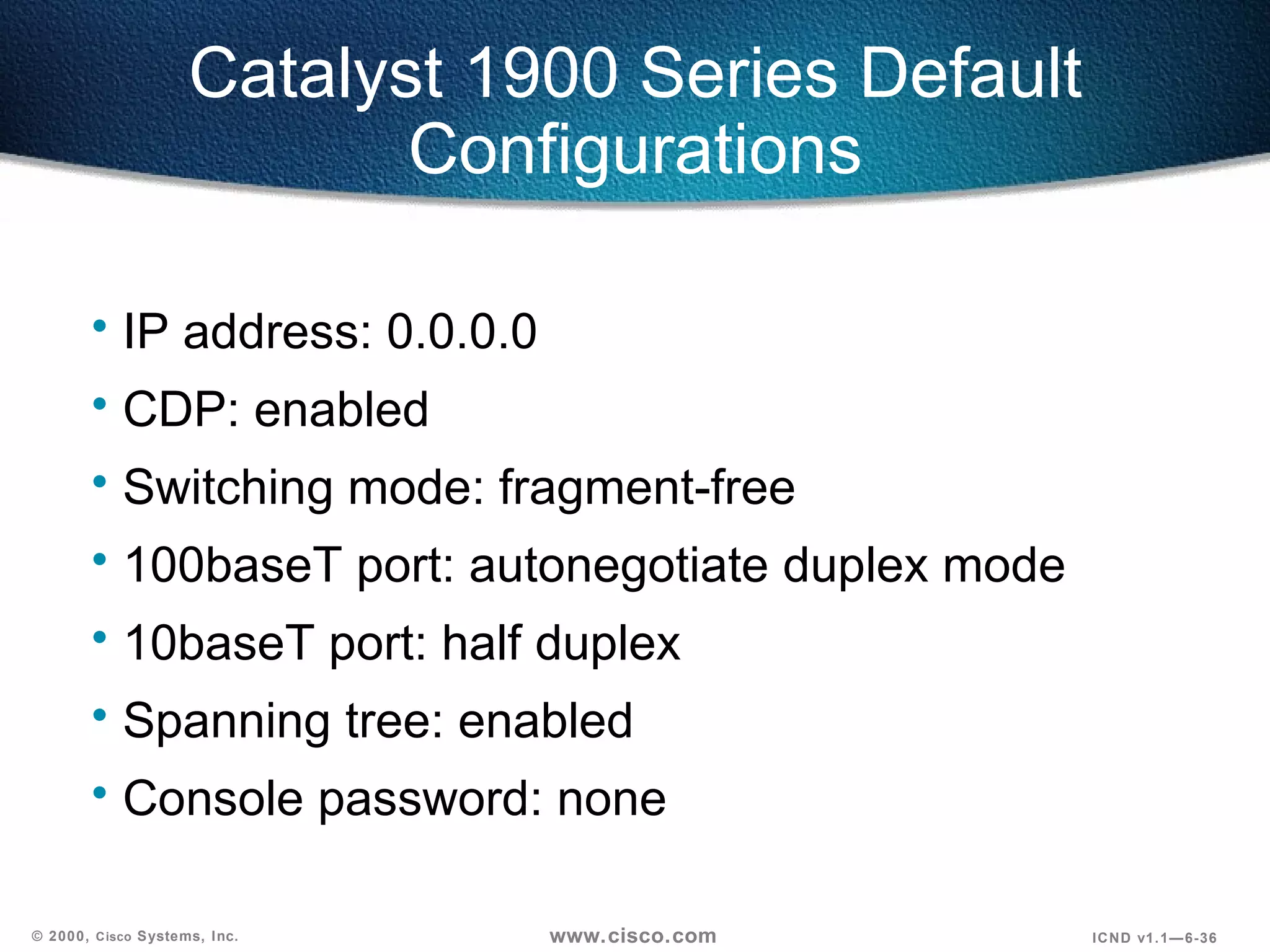 catalyst switch Operation | PPT
