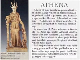 5. Hermes, Dionysos, Athena | PDF