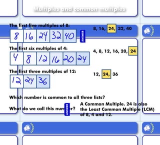 5.1 Lowest Common Multiple | PPT