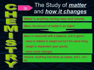 5 1.1 Matter Powerpoint Part A Classification Of Matter | PPT ...