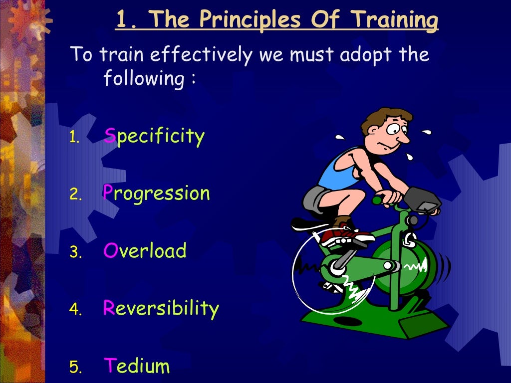 5.1 principles of training