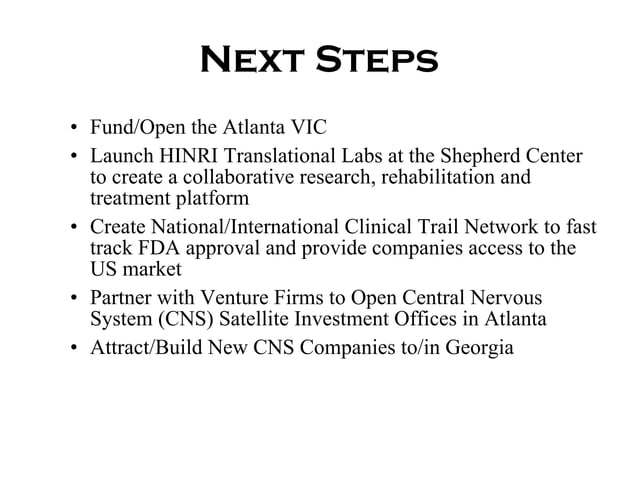 HINRI - VIC Connection | PPT