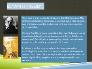 Allers, Schwarz y Frankl: Inicios de la logoterapia | PPTX
