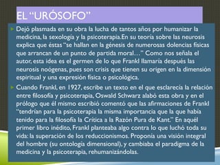 Allers, Schwarz y Frankl: Inicios de la logoterapia | PPTX