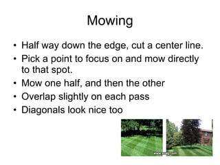 5 10 mowing lawns & safety | PPT