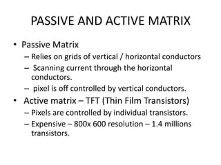 EASA PART-66 MODULE 5.11 : ELECTRONIC DISPLAYS | PPT