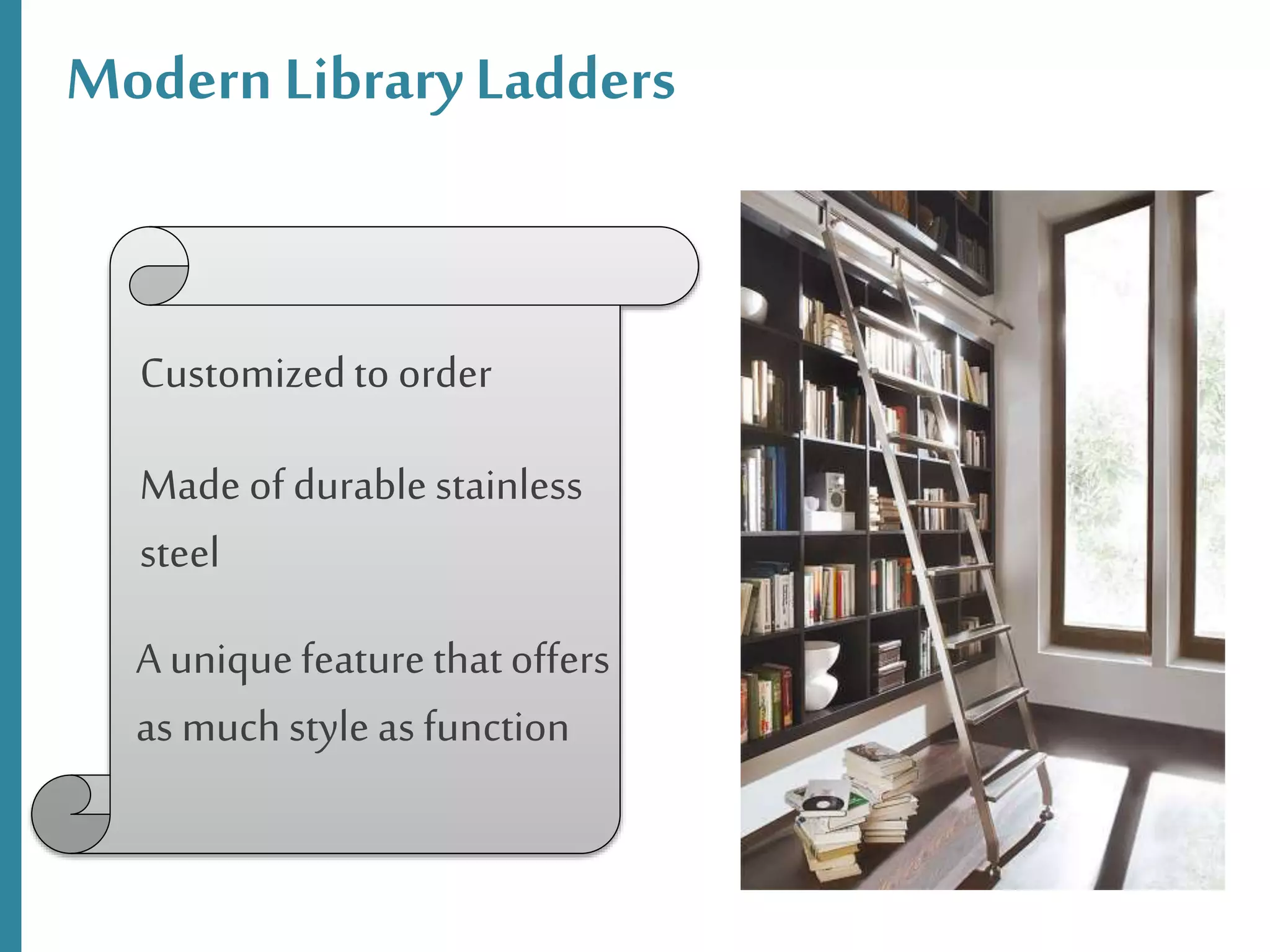 The History of Library Ladders | PPT
