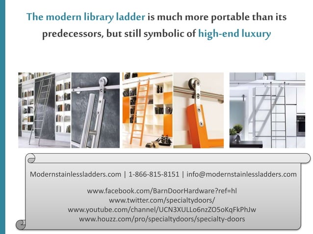 The History of Library Ladders | PPT