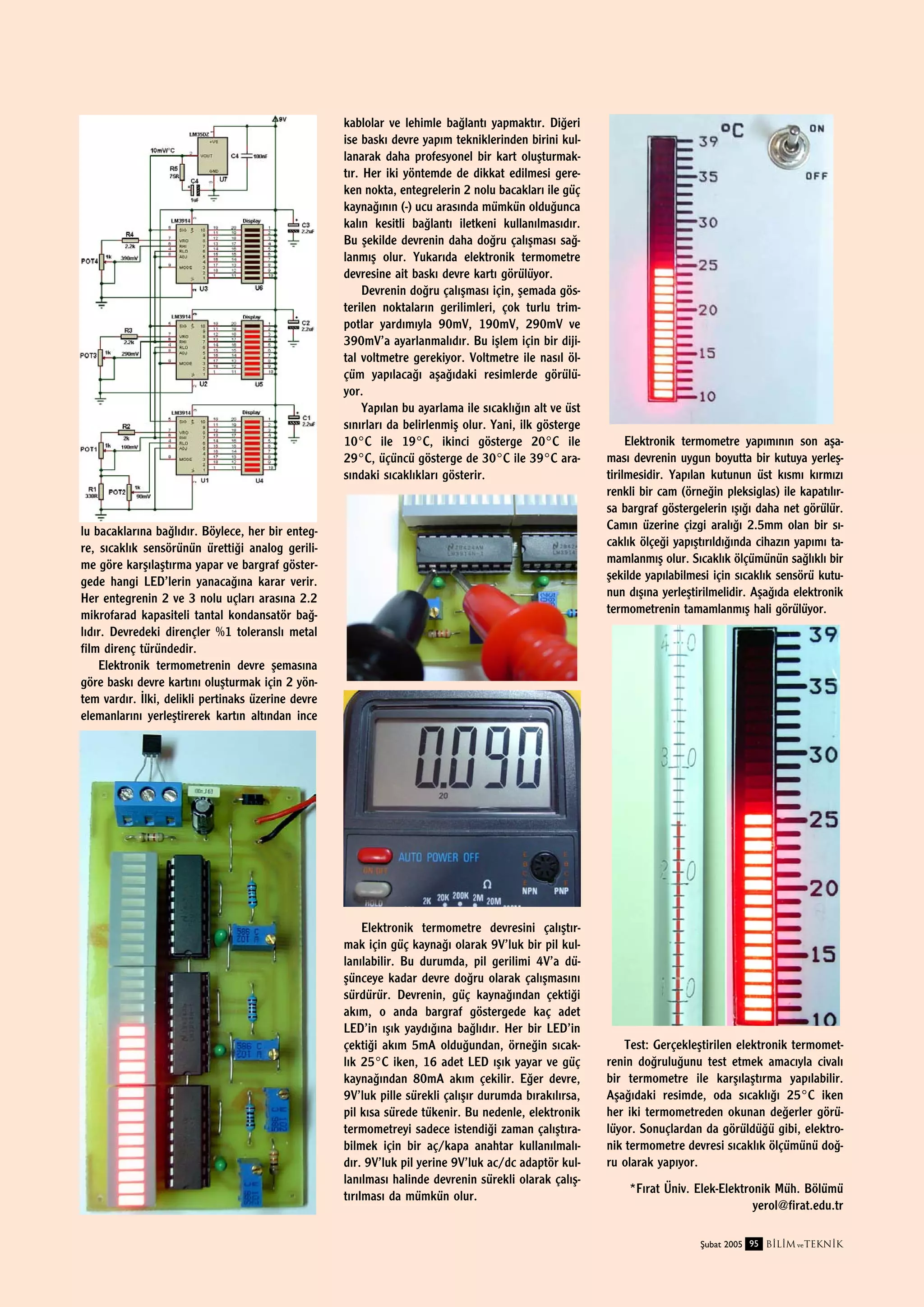 Elektronik Termometre | PDF