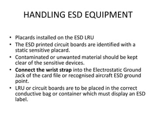 EASA PART-66 MODULE 5.12 : ELECTRONICS SENSITIVE DEVICES | PPTX