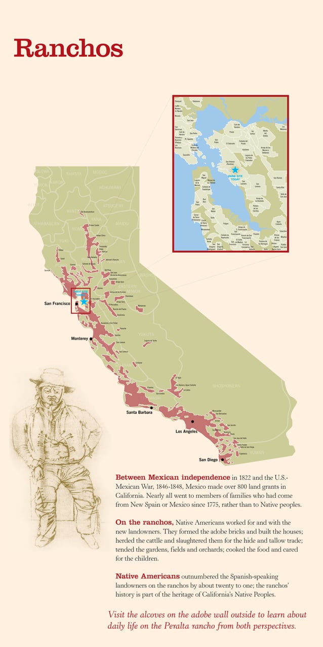 Maps: Native American Lands; Missions, Presidios & Pueblos; Ranchos | PDF