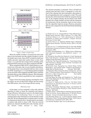 Energy Efficient Data Transmission through Relay Nodes in Wireless Sensor Networks | PDF
