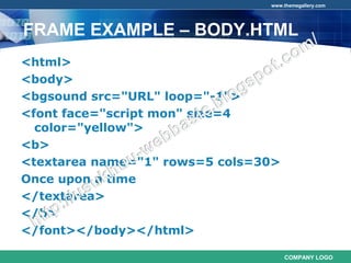 Web basic 5 | PPT