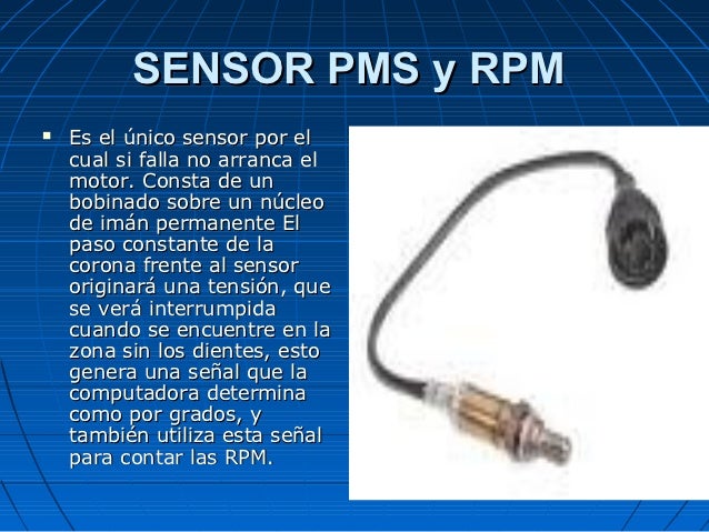 Sensores del motor y automovil