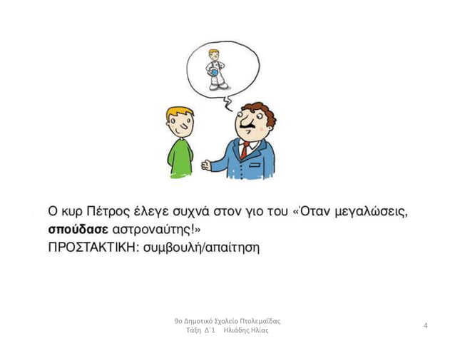 Ρήματα: Εγκλίσεις και συζυγίες - Γραμματική μαθήματος 5ης Ενότητας ...