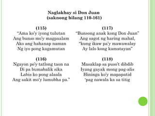 Ibong Adarna (naglakbay si Don Juan) | PPTX