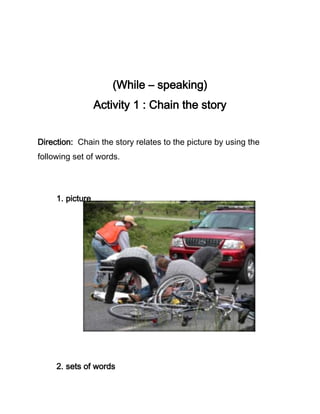 speaking skill lesson plan | DOCX