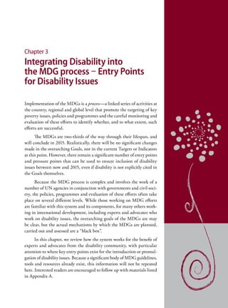 Disability and the millennium development goals | PDF