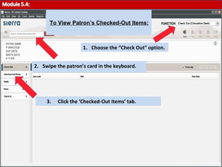 5.0 how to check out in library materials | PPT