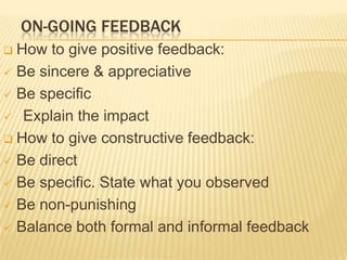 performance appraisal system (MNG 106) | PPTX