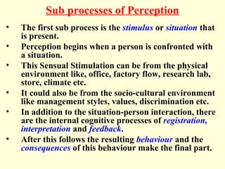 5. the perception process | PPS