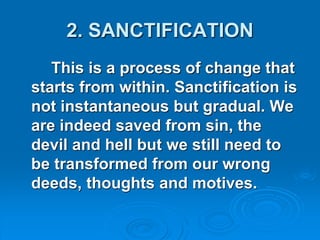 Pre Encounter Lesson 5: Three Aspects of Salvation | PPT