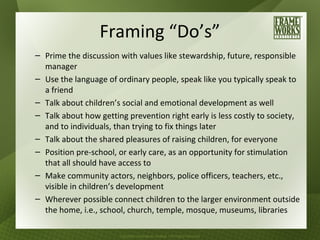 Framing Your Prevention Message | PPT