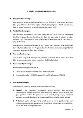 5. pedoman pendampingan | DOC