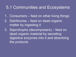 5.1 communities & ecosystems | PPT