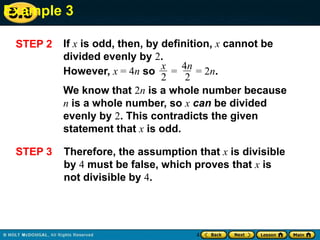 5.6 inequalities in two triangles and indirect proof | PPT