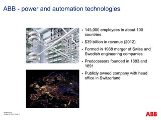 The Web in ABB, how we went Agile and why we love it | PPT
