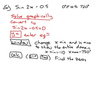 5.4 solving trig equations | PPTX