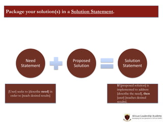 5. solution statements | PPT