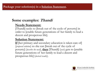 5. solution statements | PPT