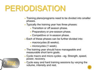 5. principles of training | PPTX