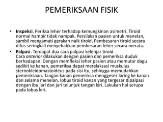 anatomi dan fisiologis tiroid | PPTX