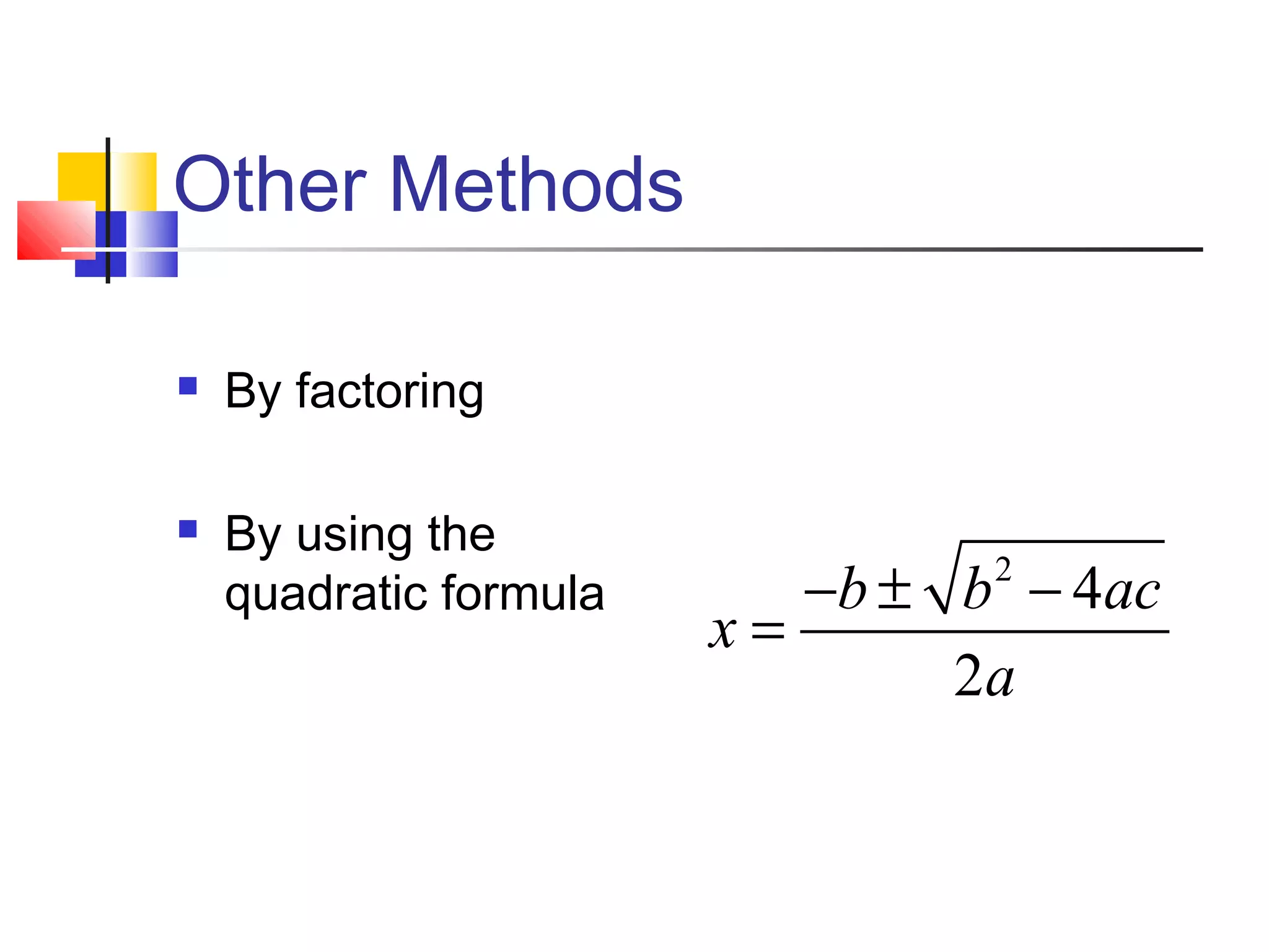 5.1 quadratic functions | PPT