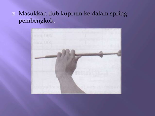 5. membengkok tiub kuprum | PPTX