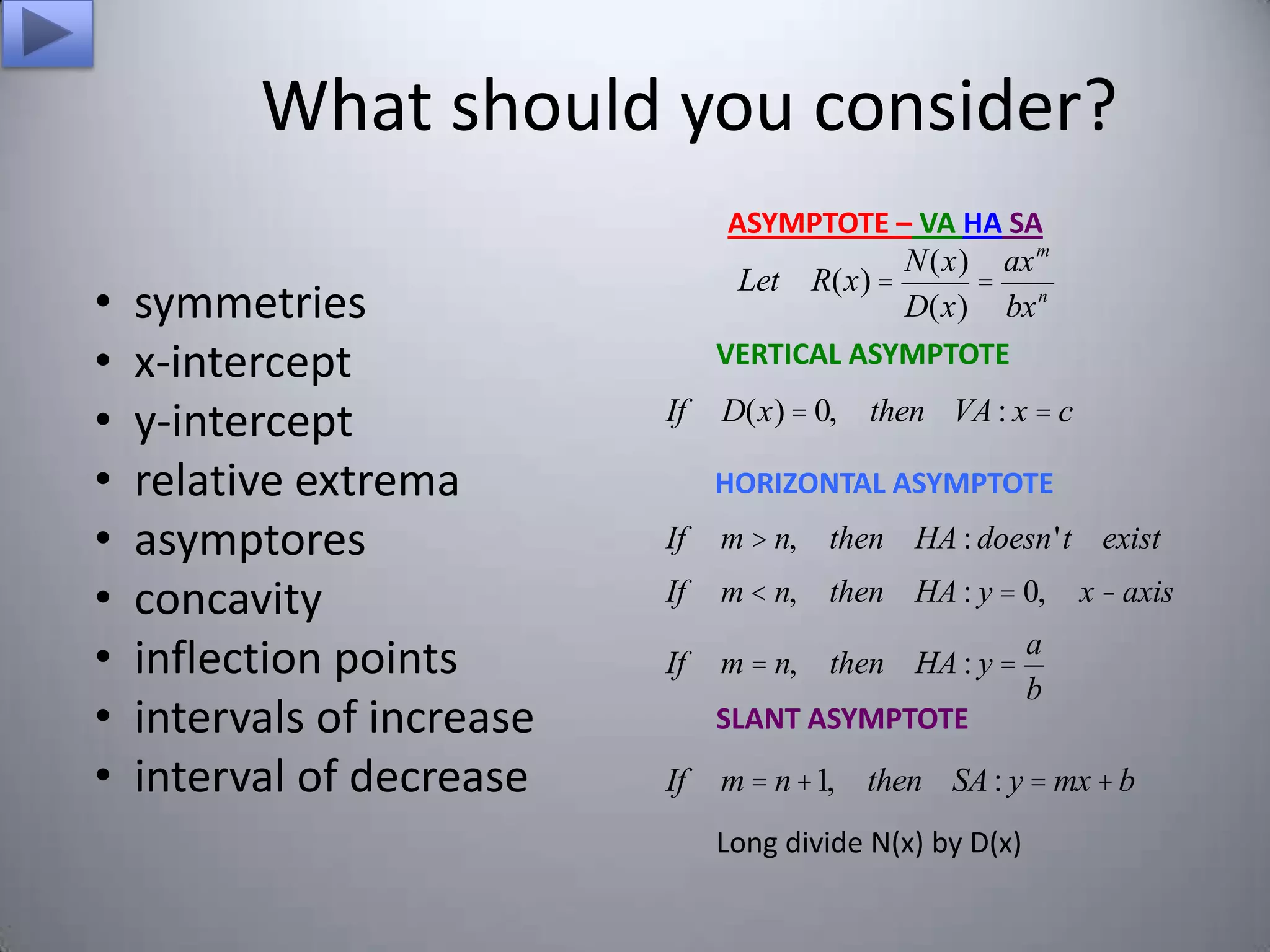 5.2 first and second derivative test | PPT