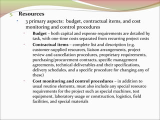 5. project activity and risk planning | PPT