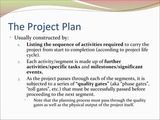 5. project activity and risk planning | PPT